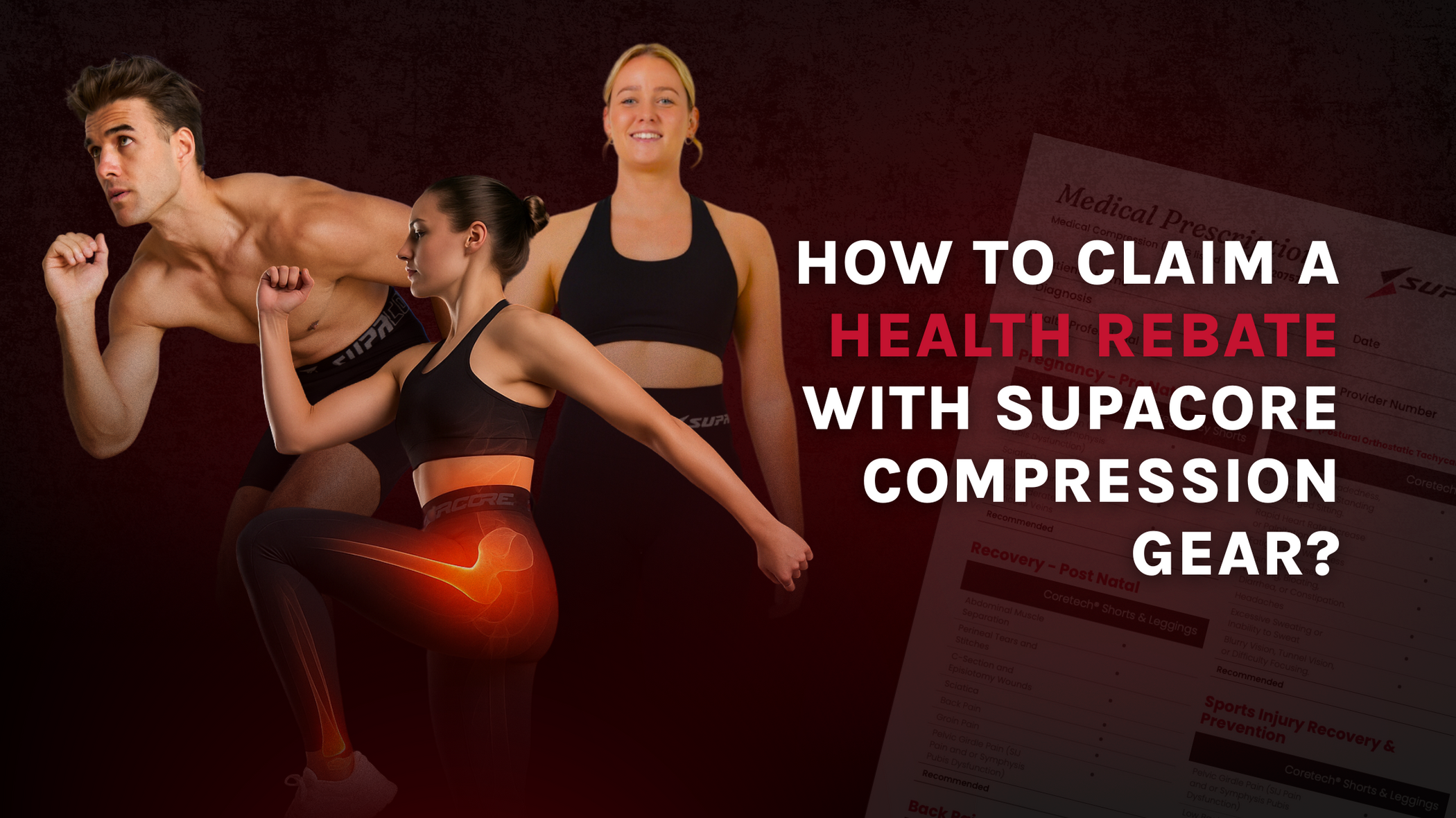 How to Claim a Health Rebate with Supacore Compression Gear