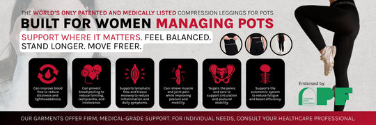 Women's POTS patented medical grade compression leggings – Supacore